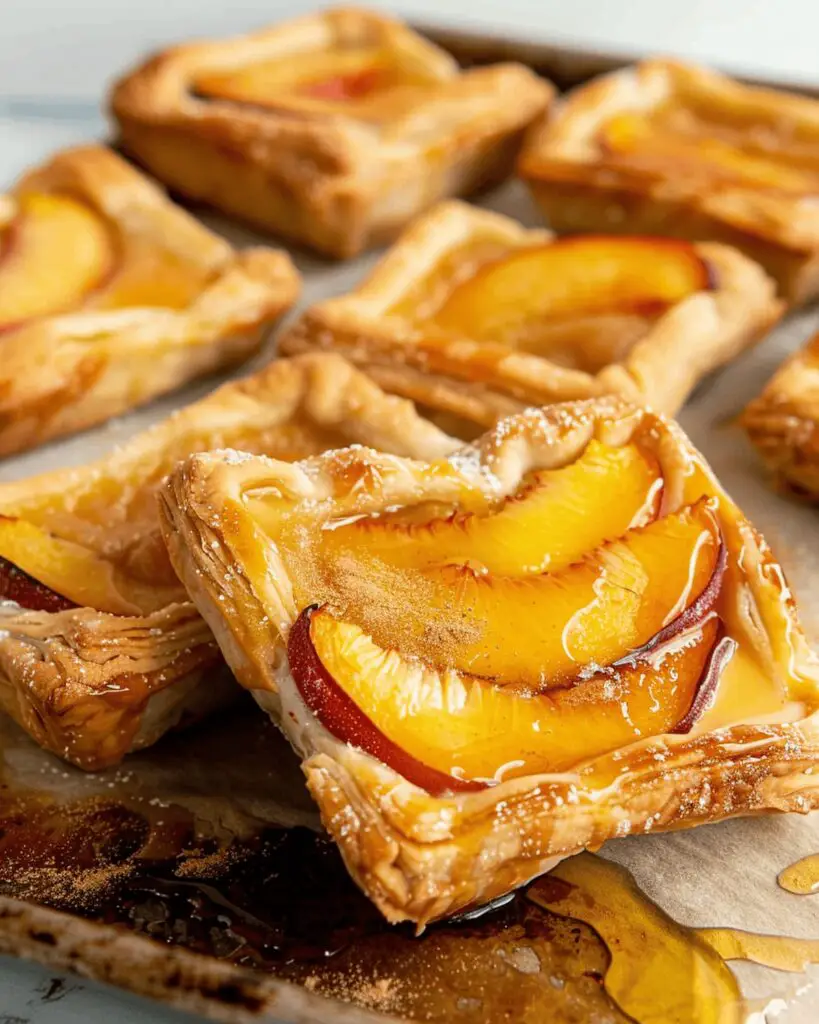 Quick & Creamy Peach and Cream Cheese Mini Tarts Recipe - That's My Home