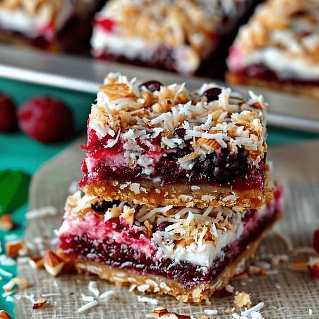 The Perfect Raspberry Coconut Magic Bars Recipe for Sweet Tooths - That ...