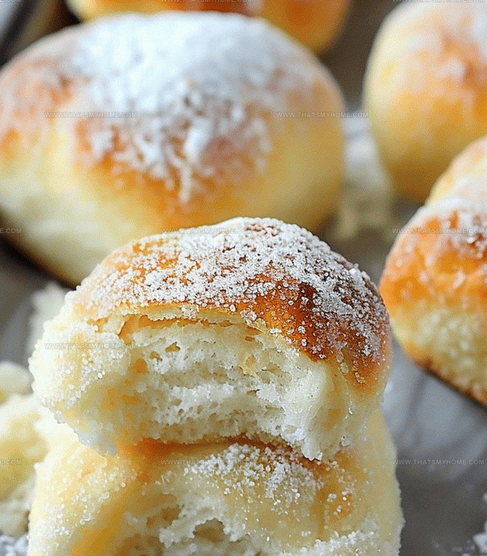 Fluffy Homemade Milk and Sugar Mini Buns Recipe for Beginners - That's ...
