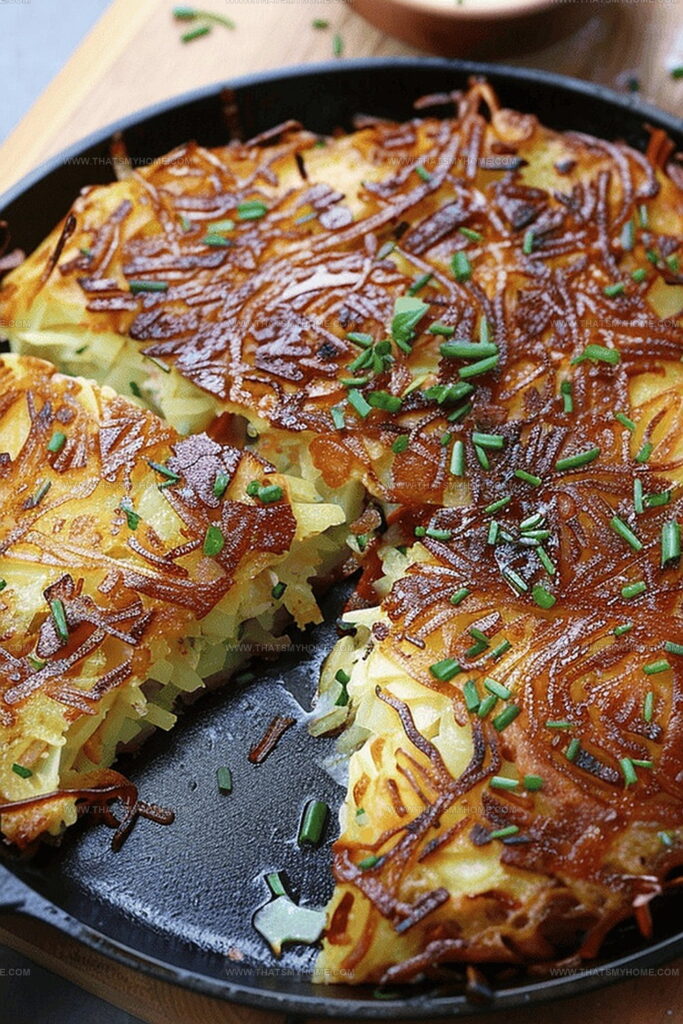 Golden Swiss Melt Potato Rösti Recipe: A Crispy Alpine Delight - That's ...