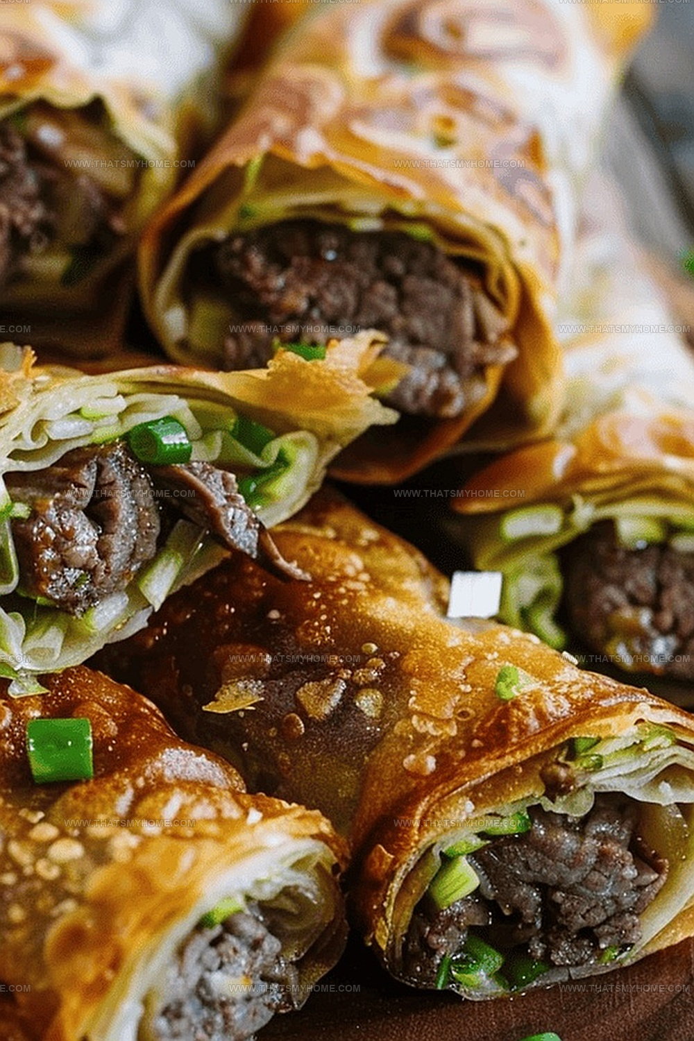 Zesty Taiwanese Beef Rolls Recipe: A Flavorful Homemade Treat - That's ...