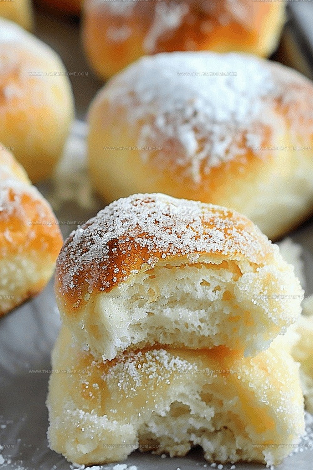 Fluffy Homemade Milk and Sugar Mini Buns Recipe for Beginners - That's ...