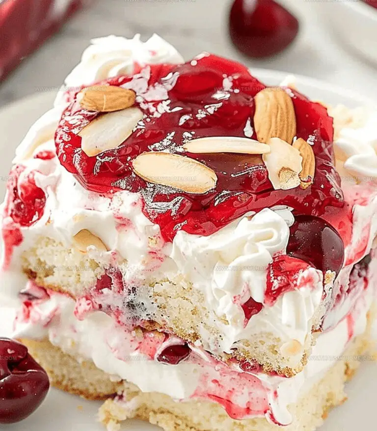 Dreamy Layered Cherry Angel Delight Recipe for Sweet Smiles - That's My ...