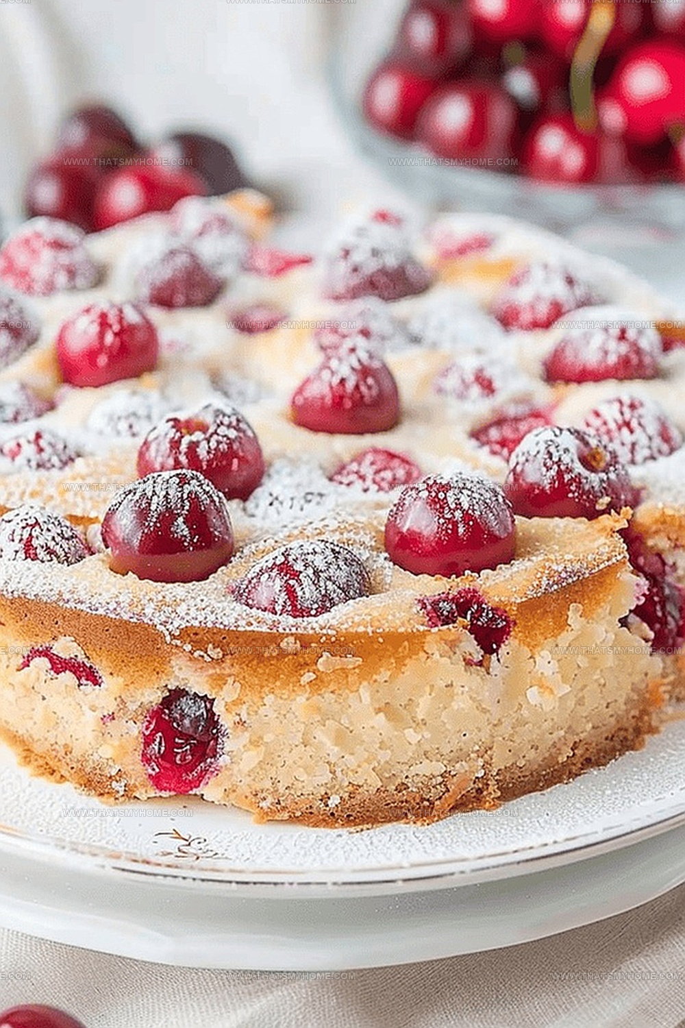 Irresistible German Cherry Cake Recipe for Sweet Tooths - That's My Home
