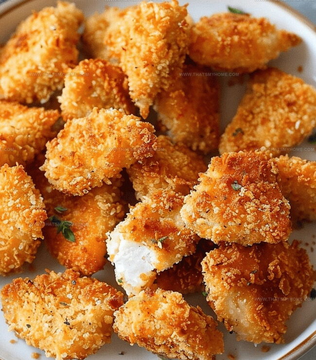Golden Crunch Crispy Homemade Chicken Nuggets Recipe That s My Home