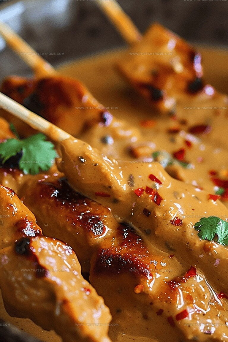 Zesty Peanut Paradise: A Homemade Satay Sauce Recipe - That's My Home
