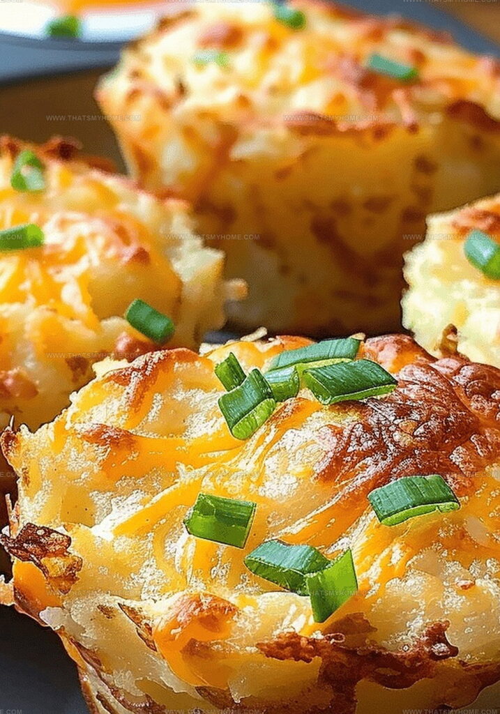 Golden Cheesy Potato Nibbles Recipe: Irresistible Bite-Sized Joy - That ...