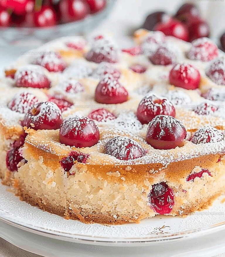 Irresistible German Cherry Cake Recipe for Sweet Tooths - That's My Home