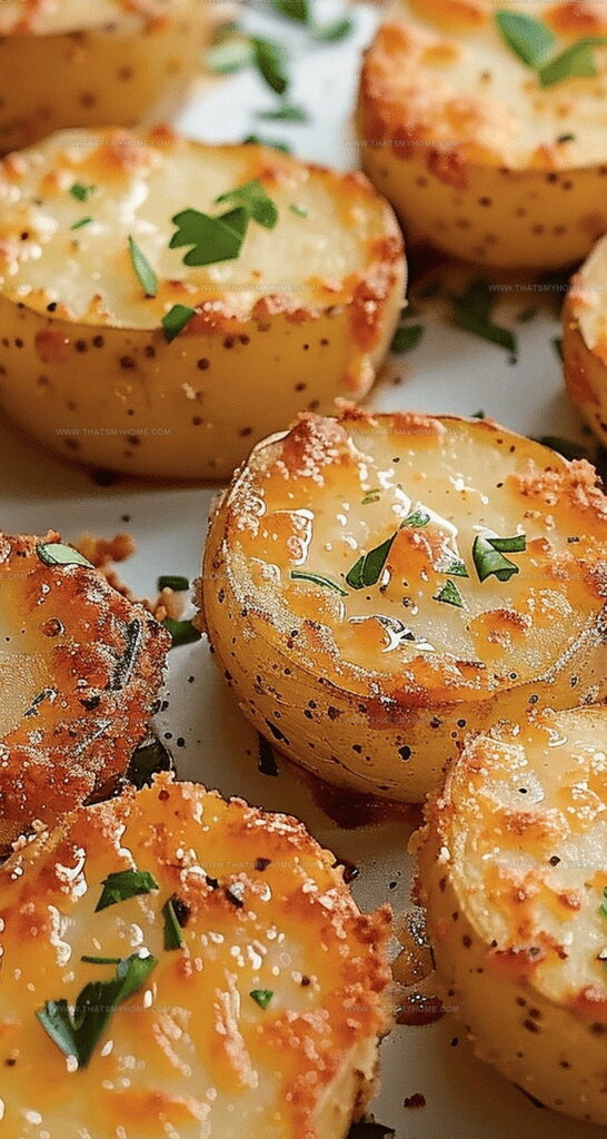 Golden Parmesan Potato Medallions Recipe: Crispy & Irresistible - That ...